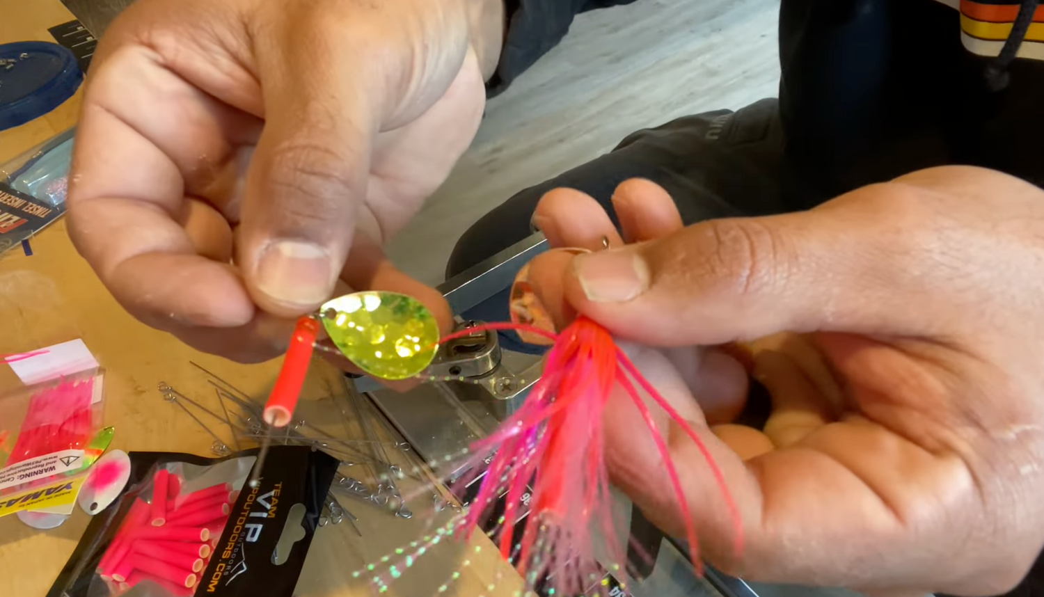 How To Make A 3.5 Salmon Trolling Spinner – VIP Outdoors