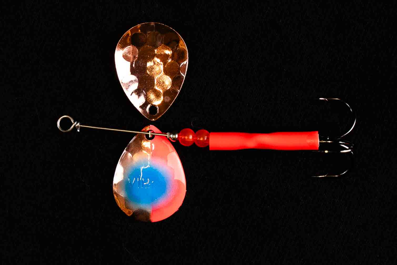 #3.5 Colorado "Copper Ragin Cajun" Salmon Spinner (Single Spinner ...