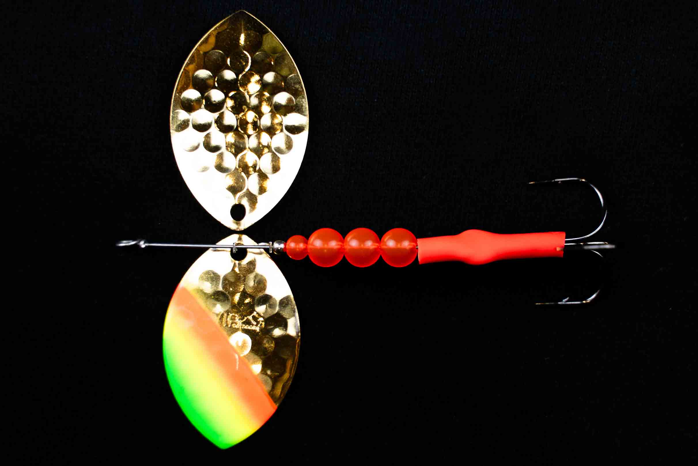 #5 Cascade "Gold Mex Hat" Salmon Spinner (single spinner) – VIP Outdoors