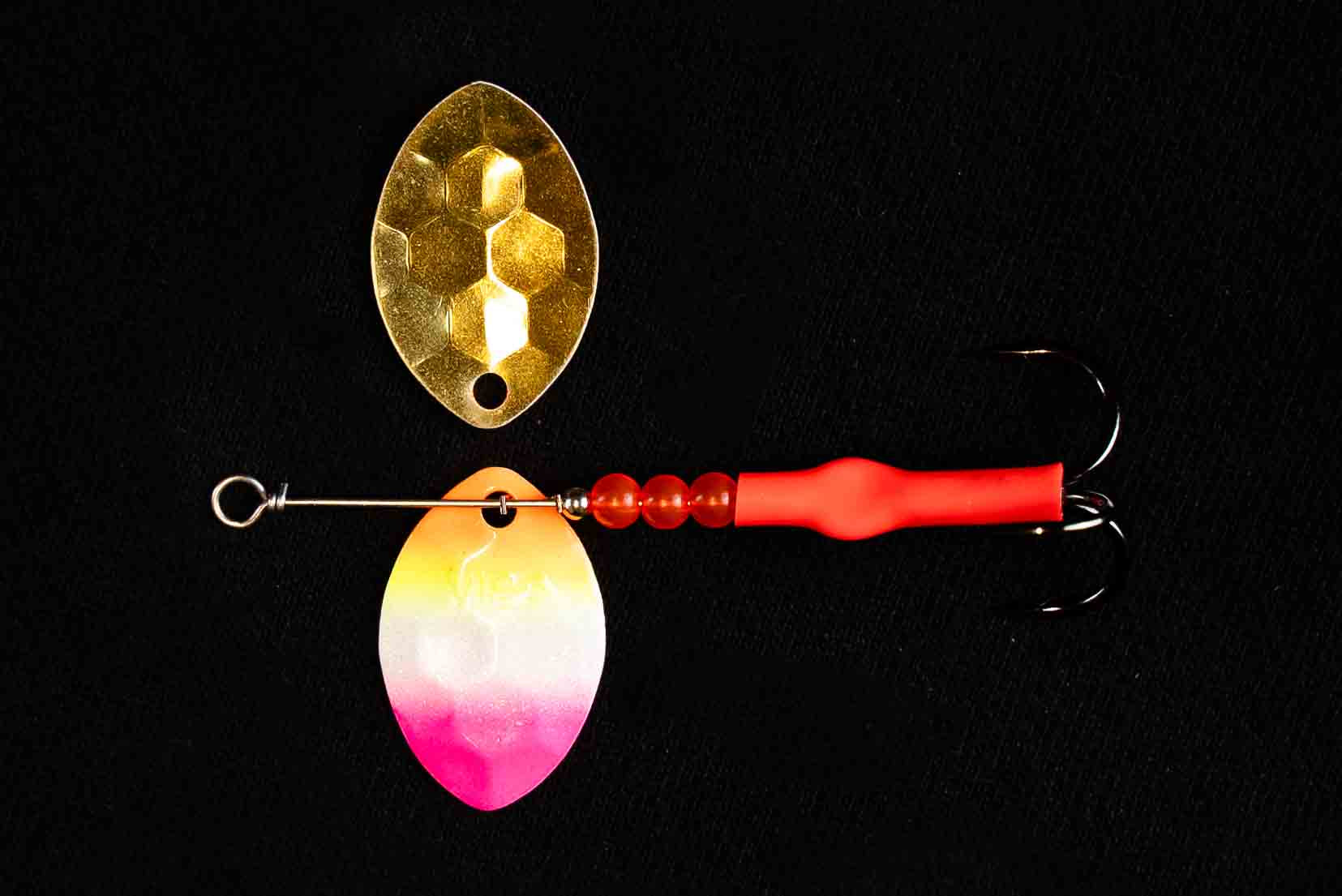 #3.5 CA "Pink TR" Salmon Spinner (Single spinner) – VIP Outdoors