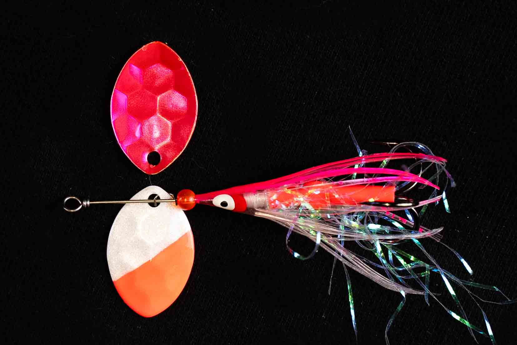 #3.5 CA "RIP Coho" Salmon Spinner (Single spinner) – VIP Outdoors