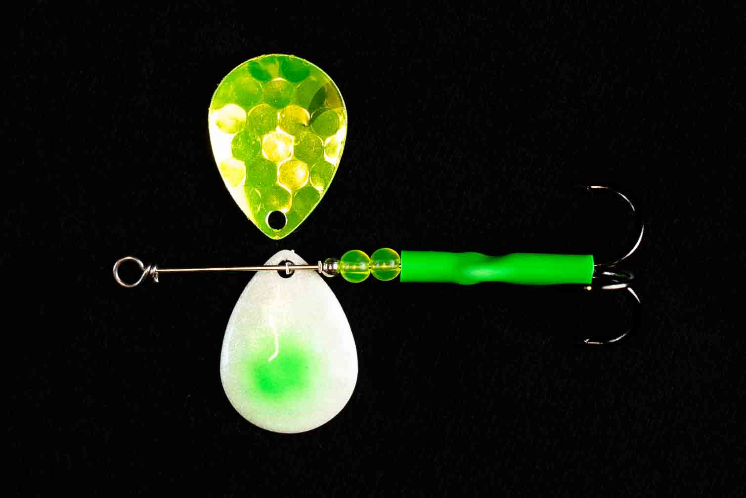 3.5 Colorado "Green Viper" Salmon Spinner (Single Spinner) – VIP Outdoors