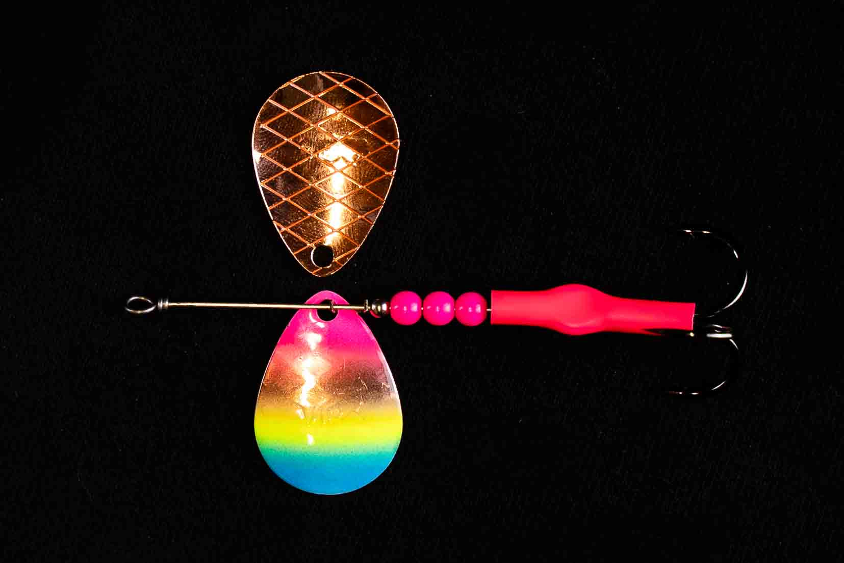 #3.5 BV Deep Cup “Copper BTR” Salmon Spinner (Single Spinner) – VIP ...