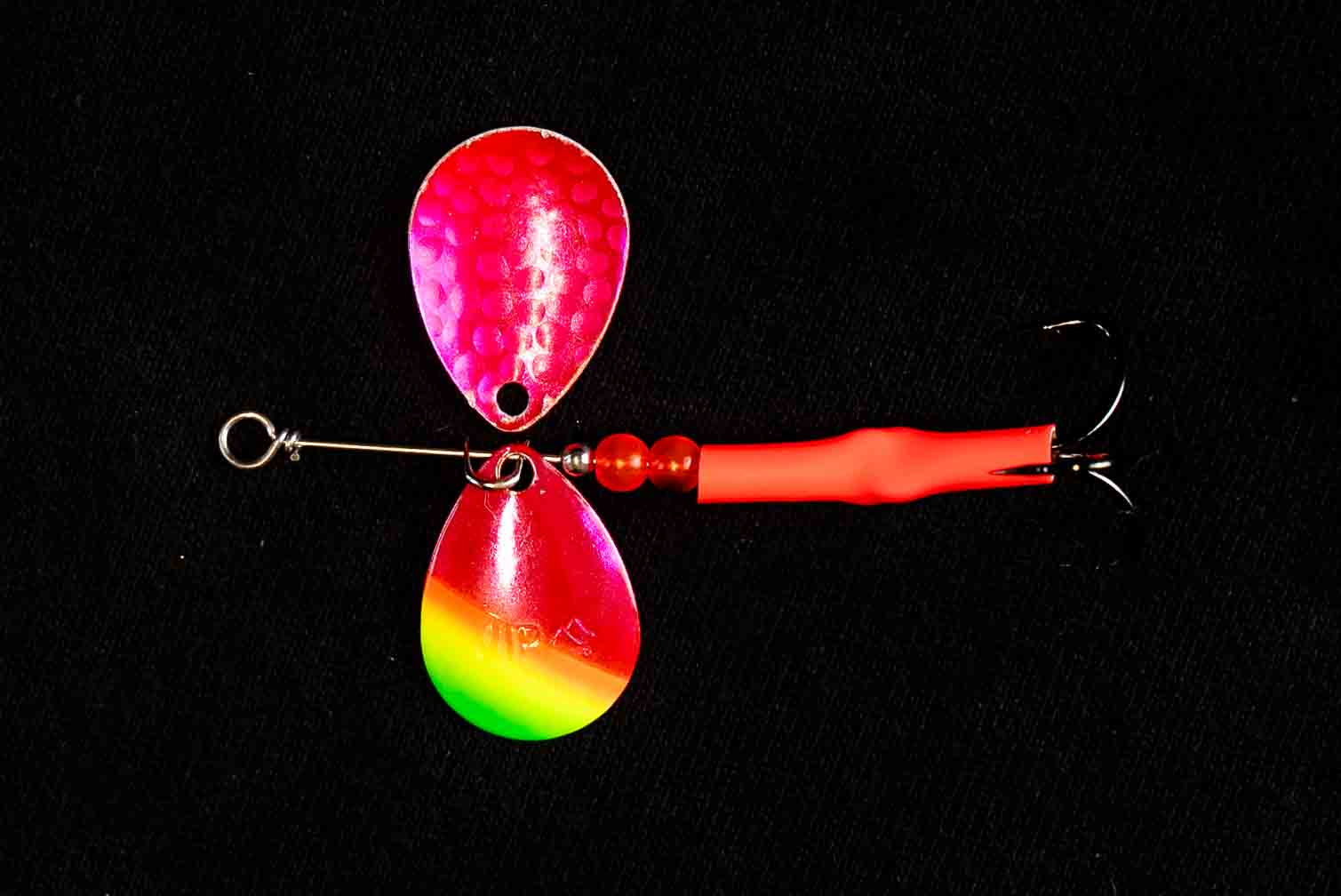#3 Colorado "Pink Mex Hat" Salmon Spinner (Single spinner) – VIP Outdoors