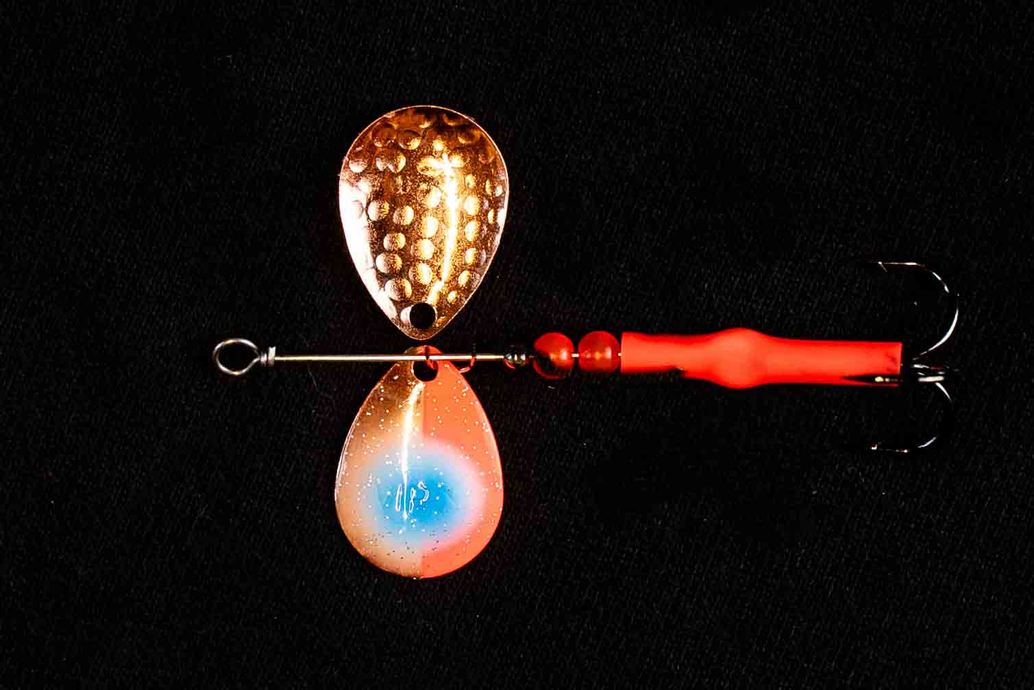 #3 Colorado "Copper Ragin Cajun" Salmon Spinner (Single spinner) – VIP ...