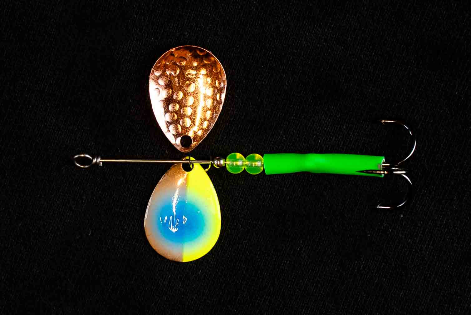 #3 Colorado "Copper Light House" Salmon Spinner (Single Spinner) – VIP ...