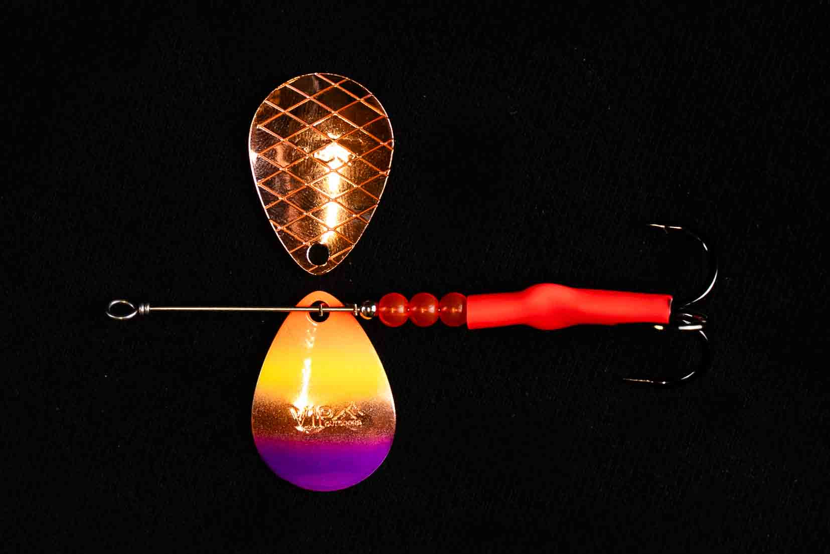 #3.5 BV Deep Cup “Copper PTR” Salmon Spinner (Single Spinner) – VIP ...