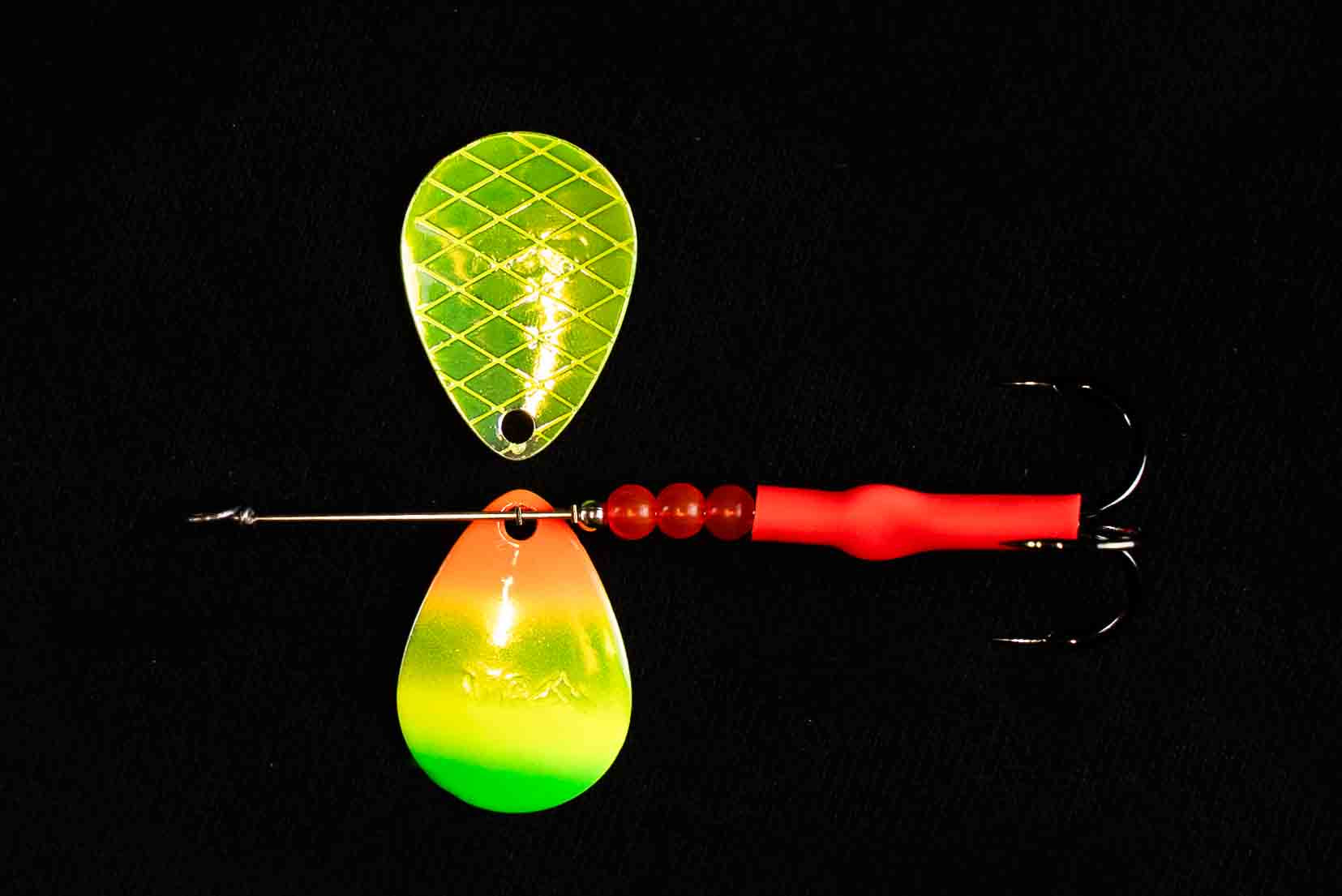 #3.5 BV Deep Cup “Candy Willamette GTR” Salmon Spinner (Single Spinner ...