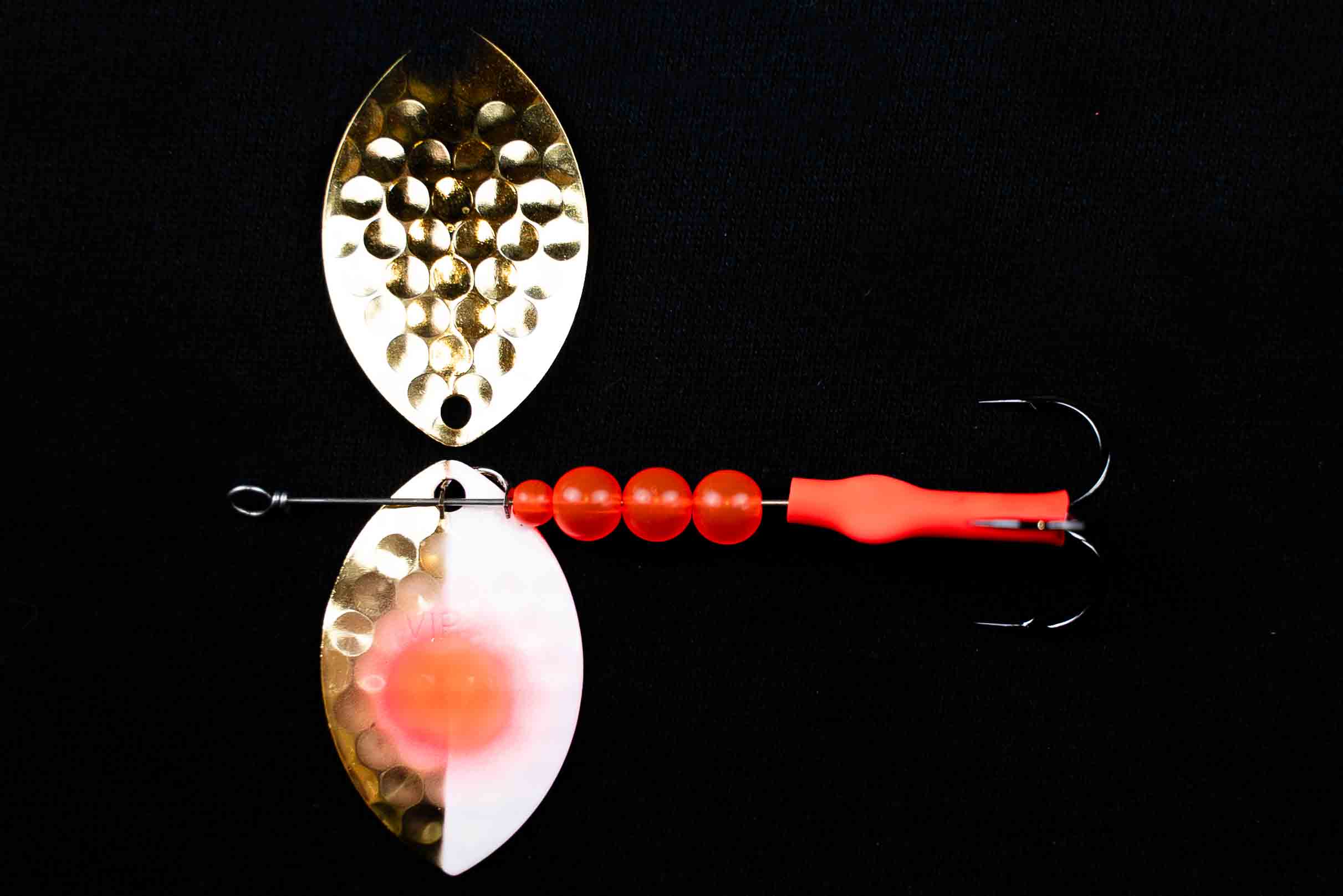 #5 Cascade "Gold Christmas" Salmon Spinner (Single spinner) – VIP Outdoors