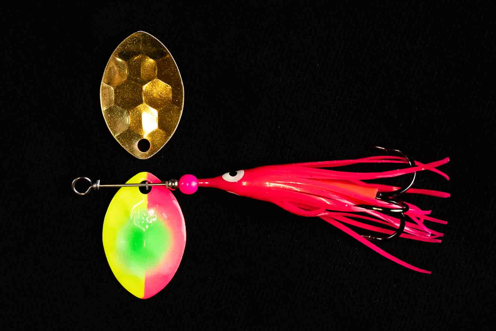 3.5 Cascade "Nanner" Salmon Spinner (single spinner) – VIP Outdoors