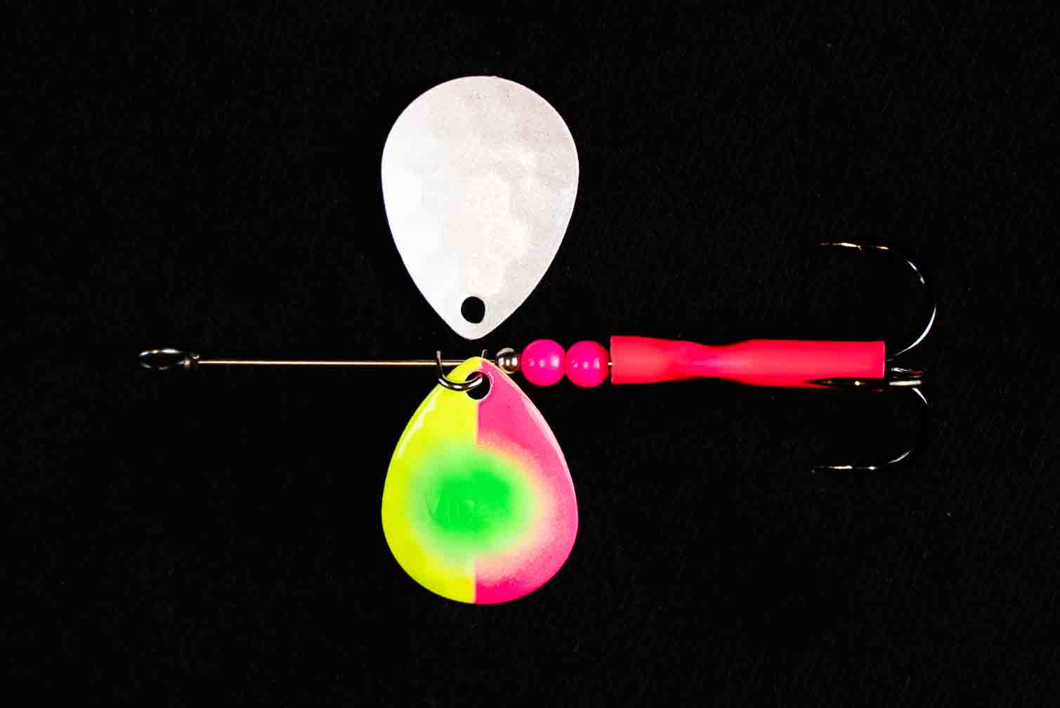 3.5 Colorado "Glow Nanner" Salmon Spinner (single spinner) – VIP Outdoors