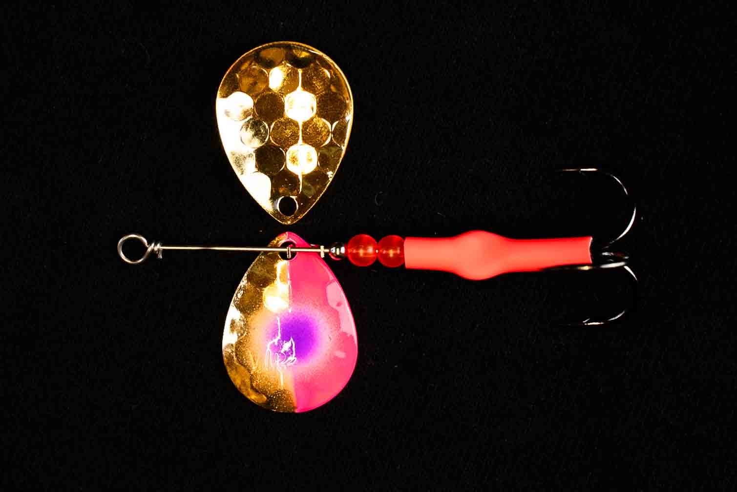 #3.5 Colorado "Gold Randi" Salmon Spinner (Single Spinner) – VIP Outdoors