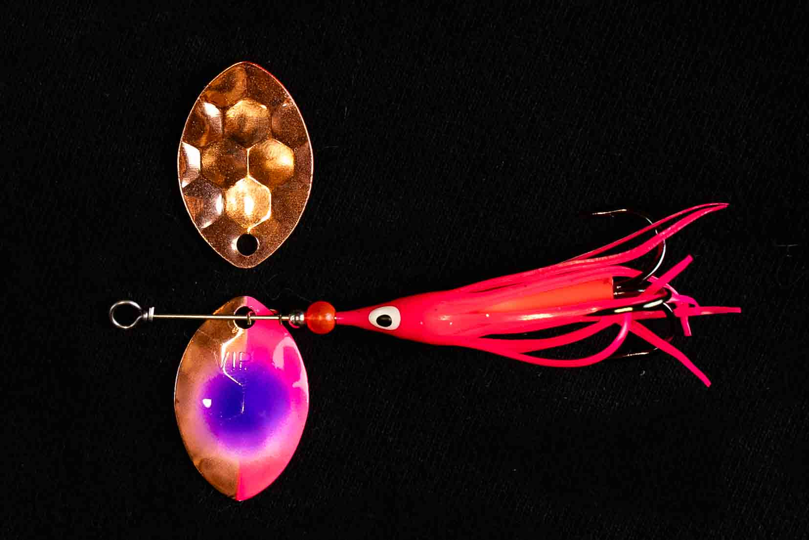 #3.5 CA "Copper Randi" Salmon Spinner (Single spinner) – VIP Outdoors