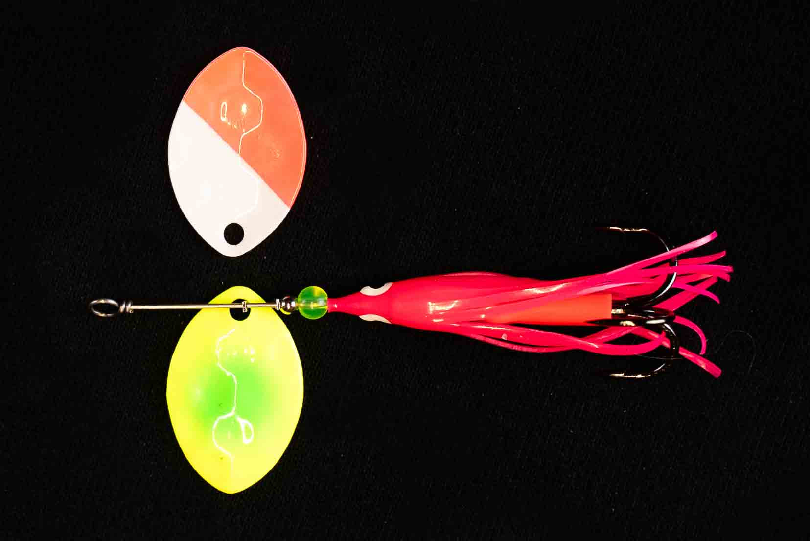 3.5 Cascade "Armageddon" Salmon Spinner (Single Spinner) – VIP Outdoors