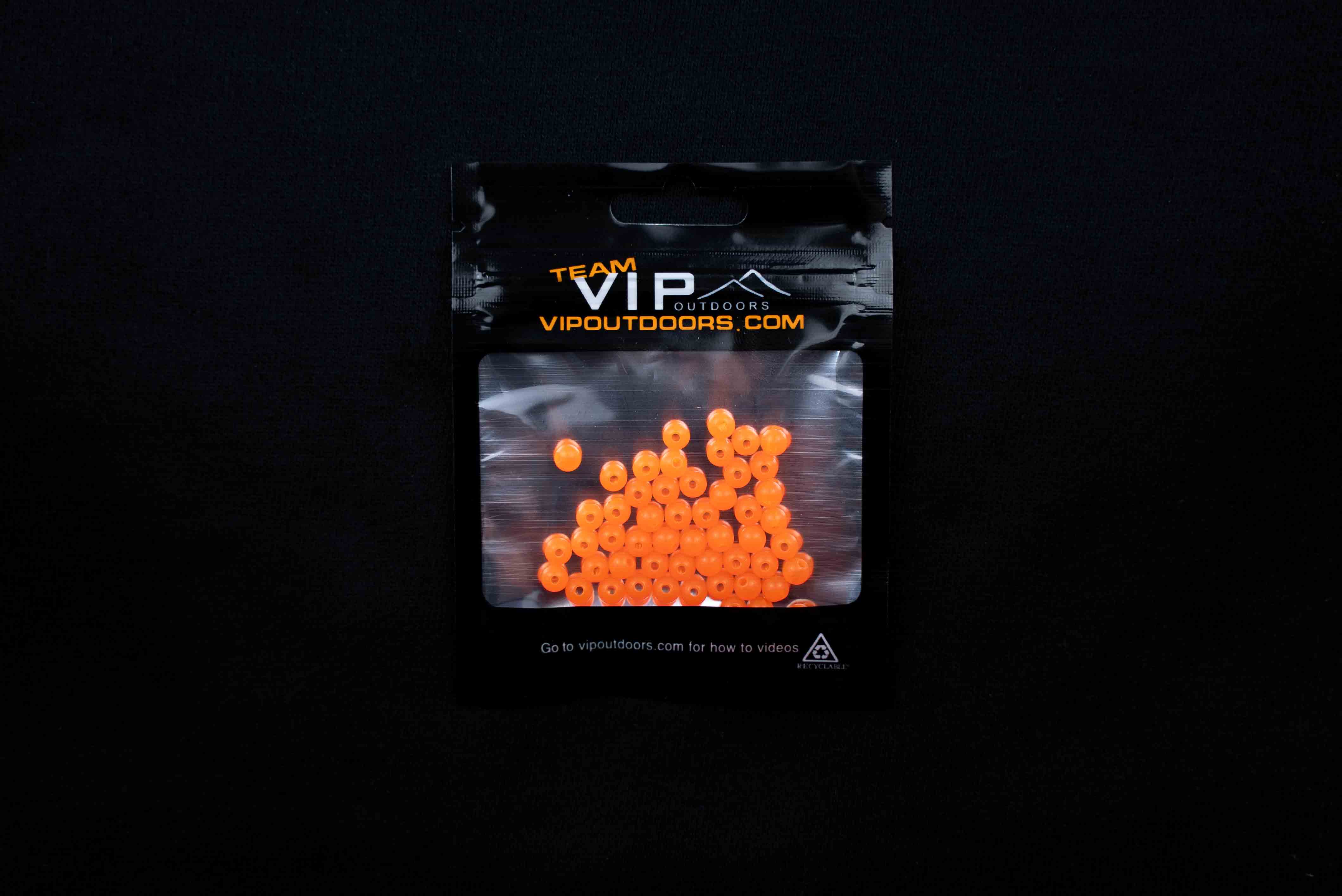 5mm "Orange" Beads (50 Pack) – VIP Outdoors