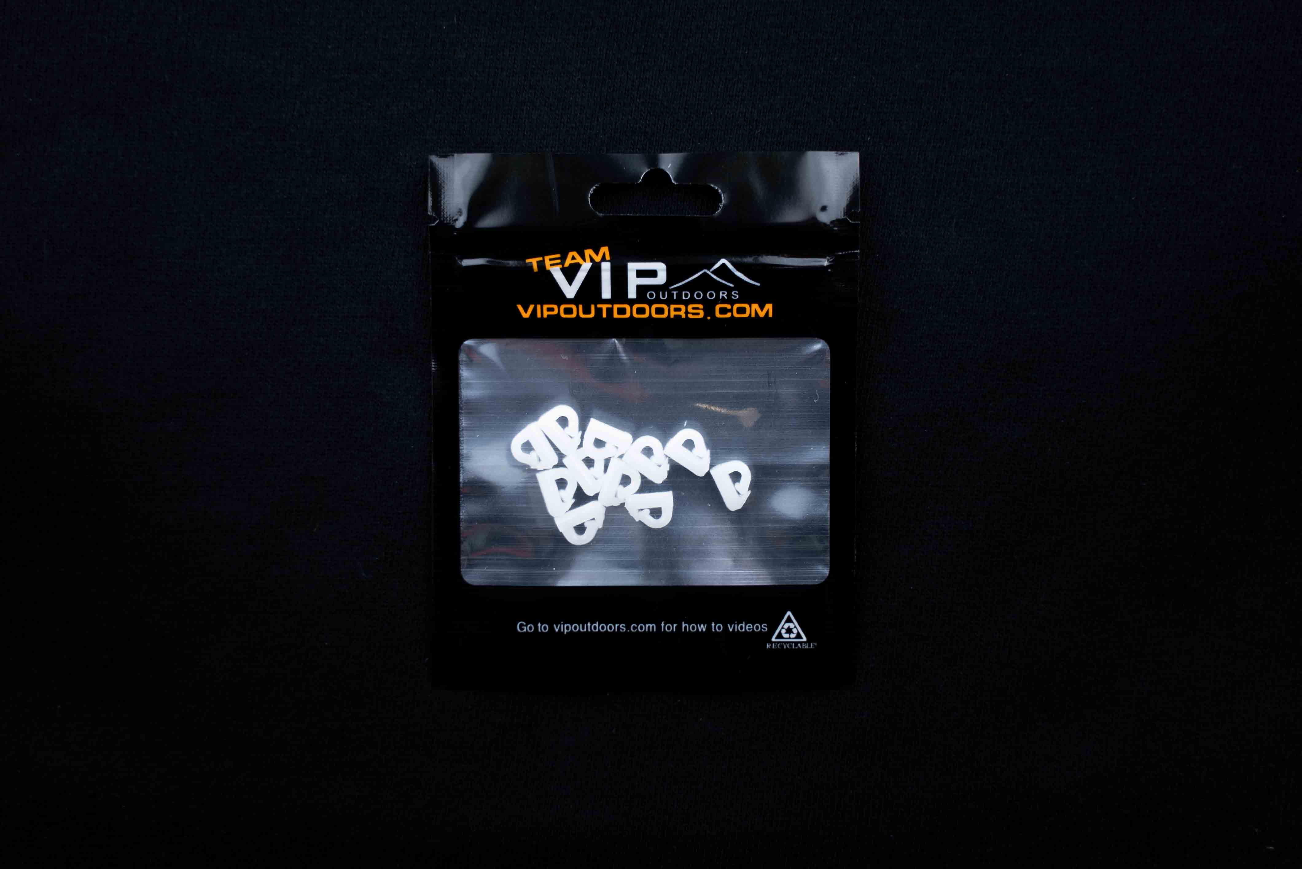 White, Plastic Detachable Clevis (10 Pack) – VIP Outdoors