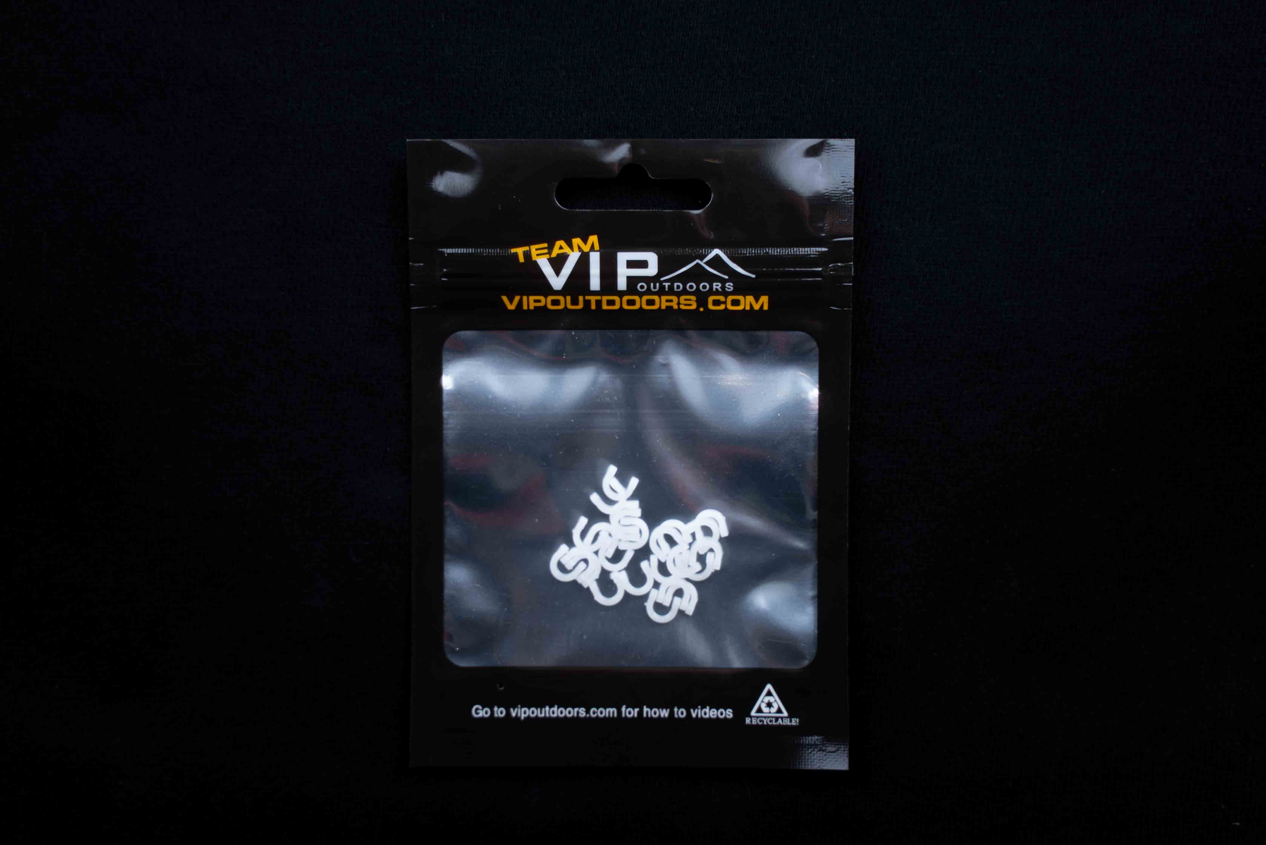 #2 White Fixed Plastic Clevis (24 Pack) – VIP Outdoors