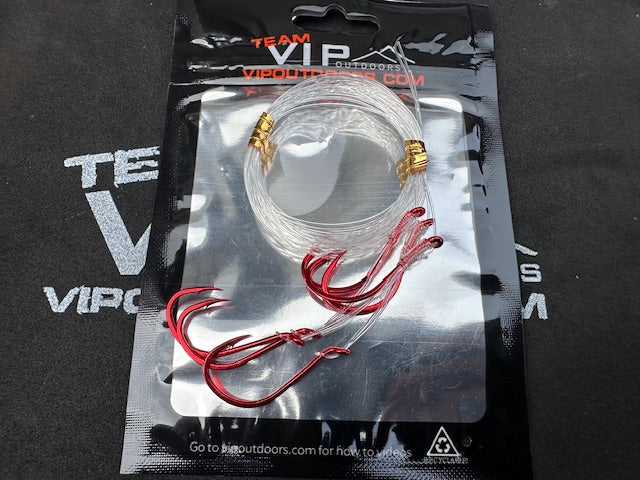 2/0 BKK , #30 Spring Chinook, Coon Shrimp Leaders (3 Pack) – VIP Outdoors