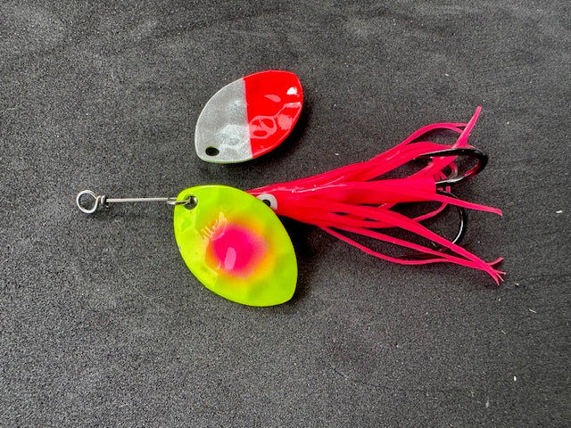 3.5 Cascade "Happy Clown" Salmon Spinner (Single Spinner) – VIP Outdoors