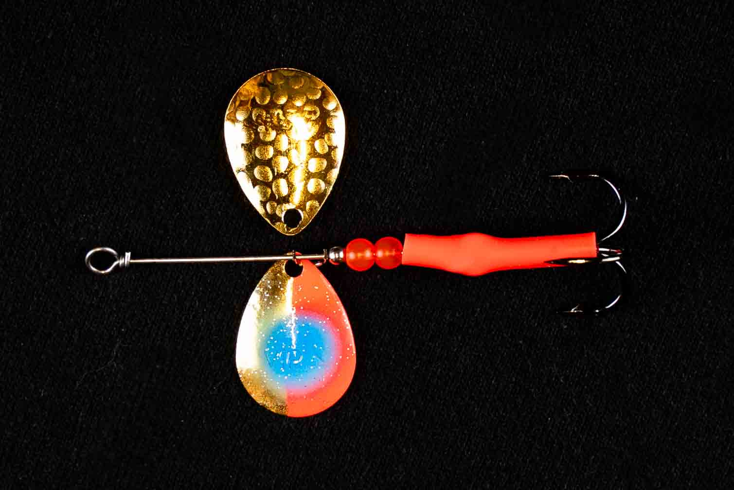 #3 Colorado " Gold Bronco" Salmon Spinner (Single Spinner) – VIP Outdoors