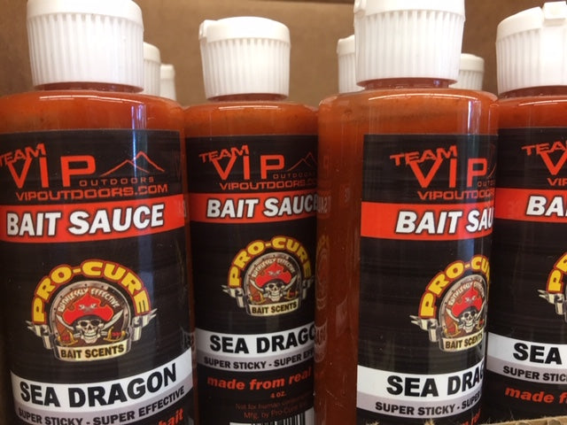 Pro Cure "Sea Dragon" Bait Sauce 4oz Bottle – VIP Outdoors